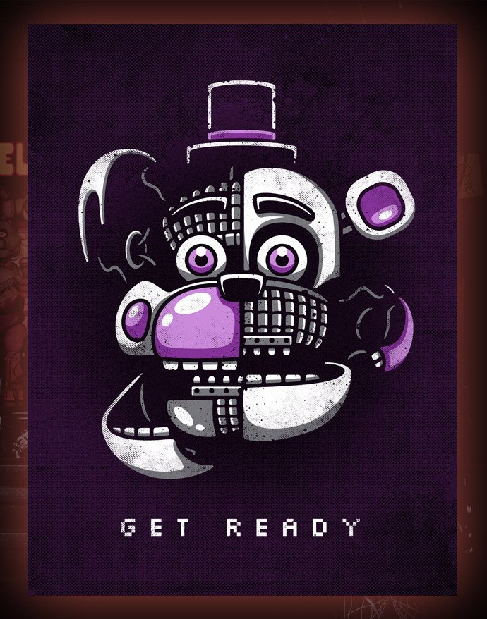 SANSHEE Funtime Freddy Poster | FNaF Merch Wiki | Fandom