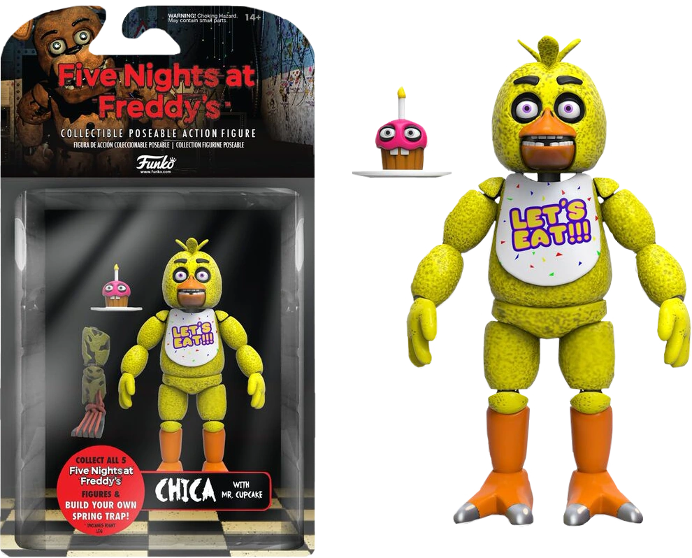 FUNKO Chica Collectible Action Figure | FNaF Merch Wiki | Fandom