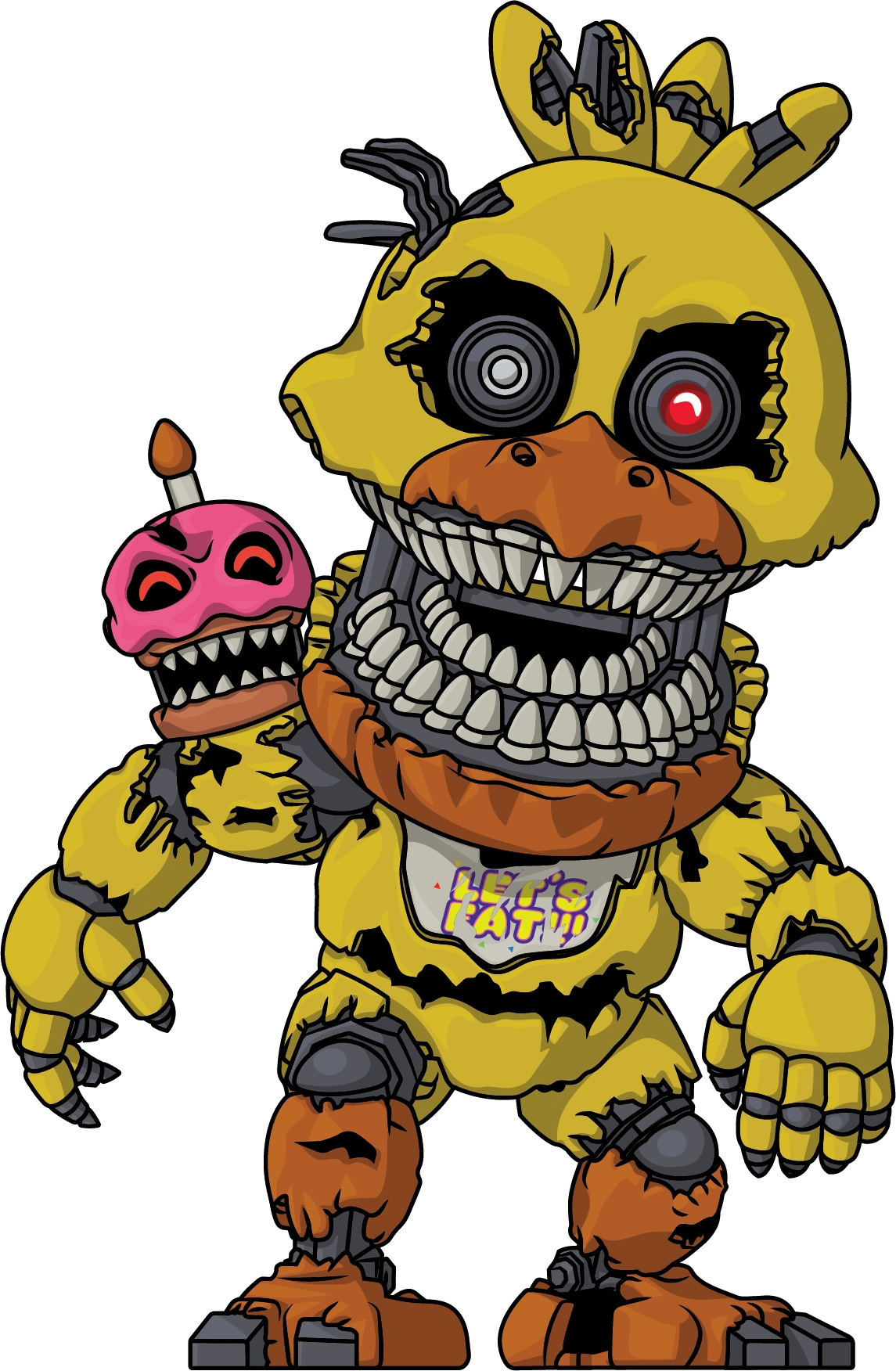 Youtooz Nightmare Chica vinyl figure | FNaF Merch Wiki | Fandom