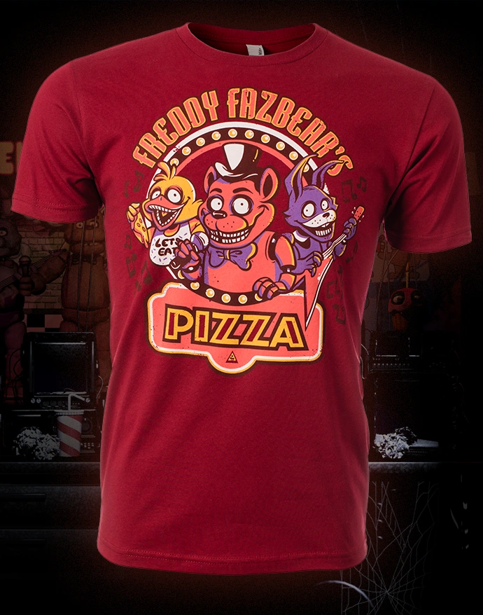 SANSHEE Freddy Fazbear's Pizza Shirt | FNaF Merch Wiki | Fandom