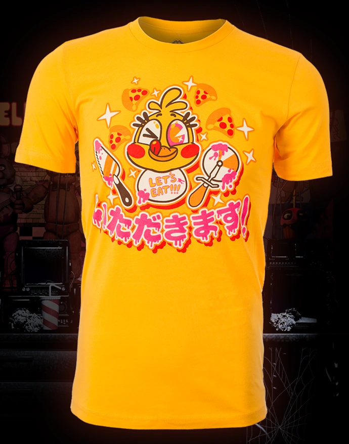 SANSHEE Fnaf Chicadakimasu Shirt | FNaF Merch Wiki | Fandom