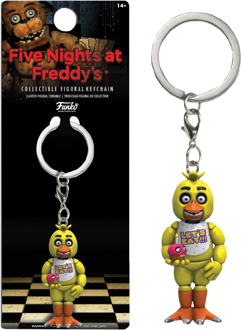 FUNKO Chica Collectible Figural Keychain | FNaF Merch Wiki | Fandom