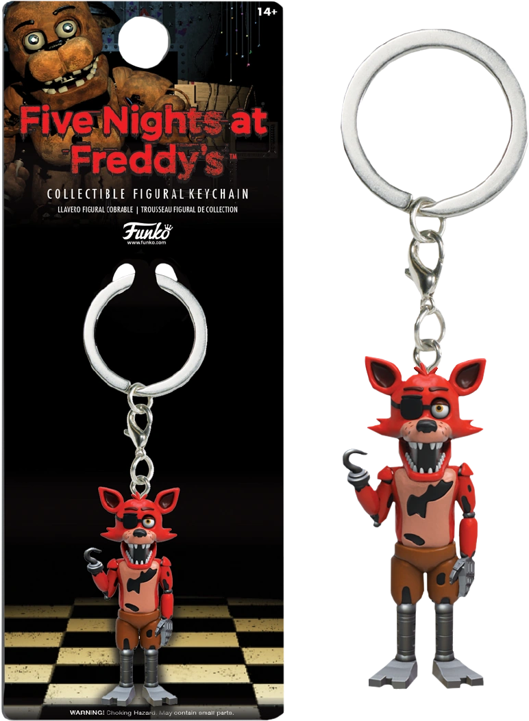 FUNKO Foxy Collectible Figural Keychain | FNaF Merch Wiki | Fandom