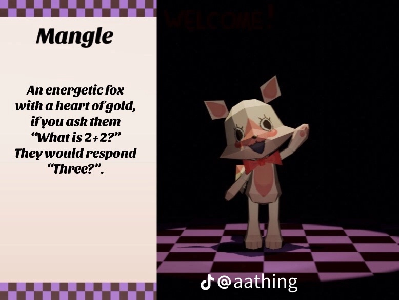 Mangle.64 | Fazbear Execlopedia and Oddities Wiki | Fandom