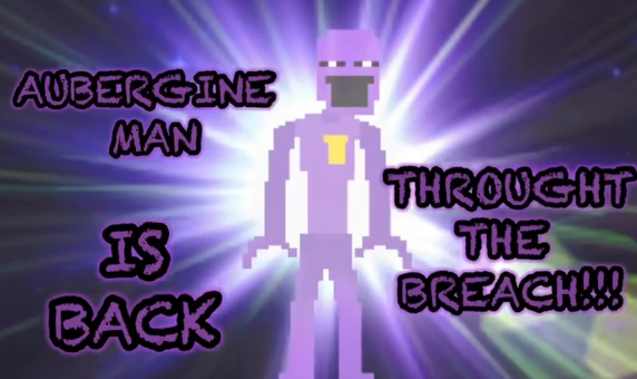 Aubergine man | Fazbear Execlopedia and Oddities Wiki | Fandom