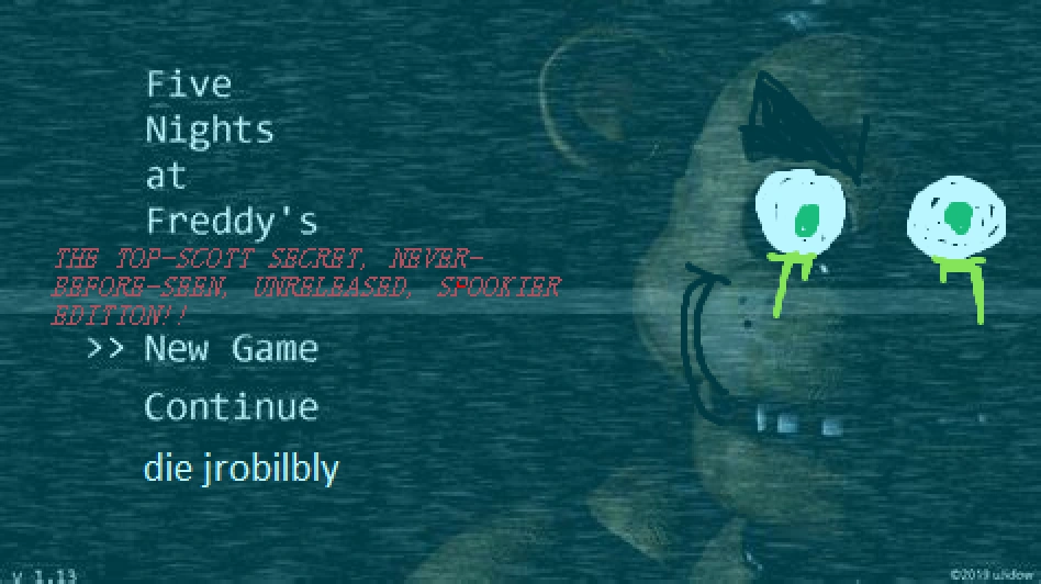 FNaF: The Top-Scott-Secret, Never-Before-Seen, Unreleased, Spookier ...