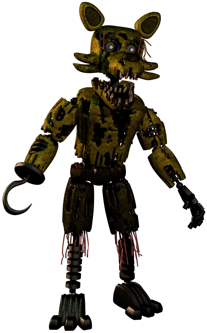 Golden Foxy | Fazbear Execlopedia and Oddities Wiki | Fandom
