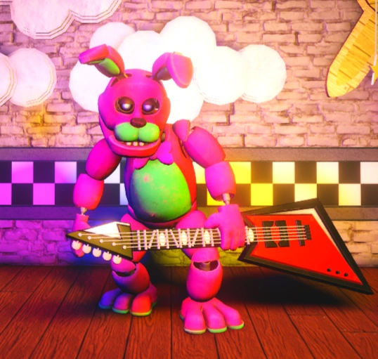 Blacklight Bonnie | FNAF Online Wiki | Fandom