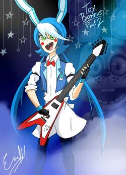 Fnaf Toy Bonnie Human