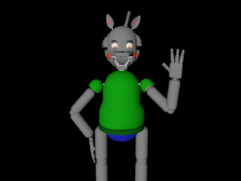 Samuel The Wolf Animatronic Made by SamuWolf | Five Nights At Freddys ...