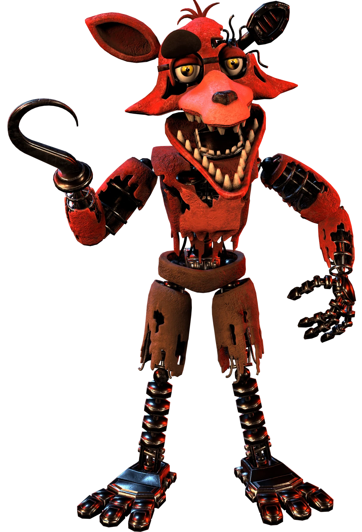 Scrap Foxy | Five Nights At Freddys Roleplay Wiki | Fandom