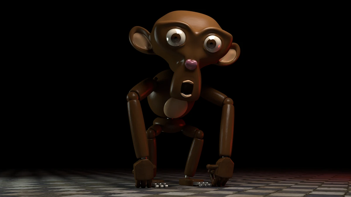 Melno the Monkey | Five Nights At Freddys Roleplay Wiki | Fandom