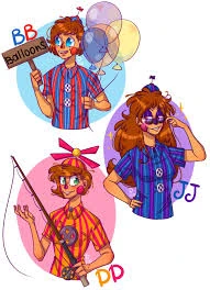 Human Balloon Boy, JJ, and Dee Dee | Five Nights At Freddys Roleplay ...