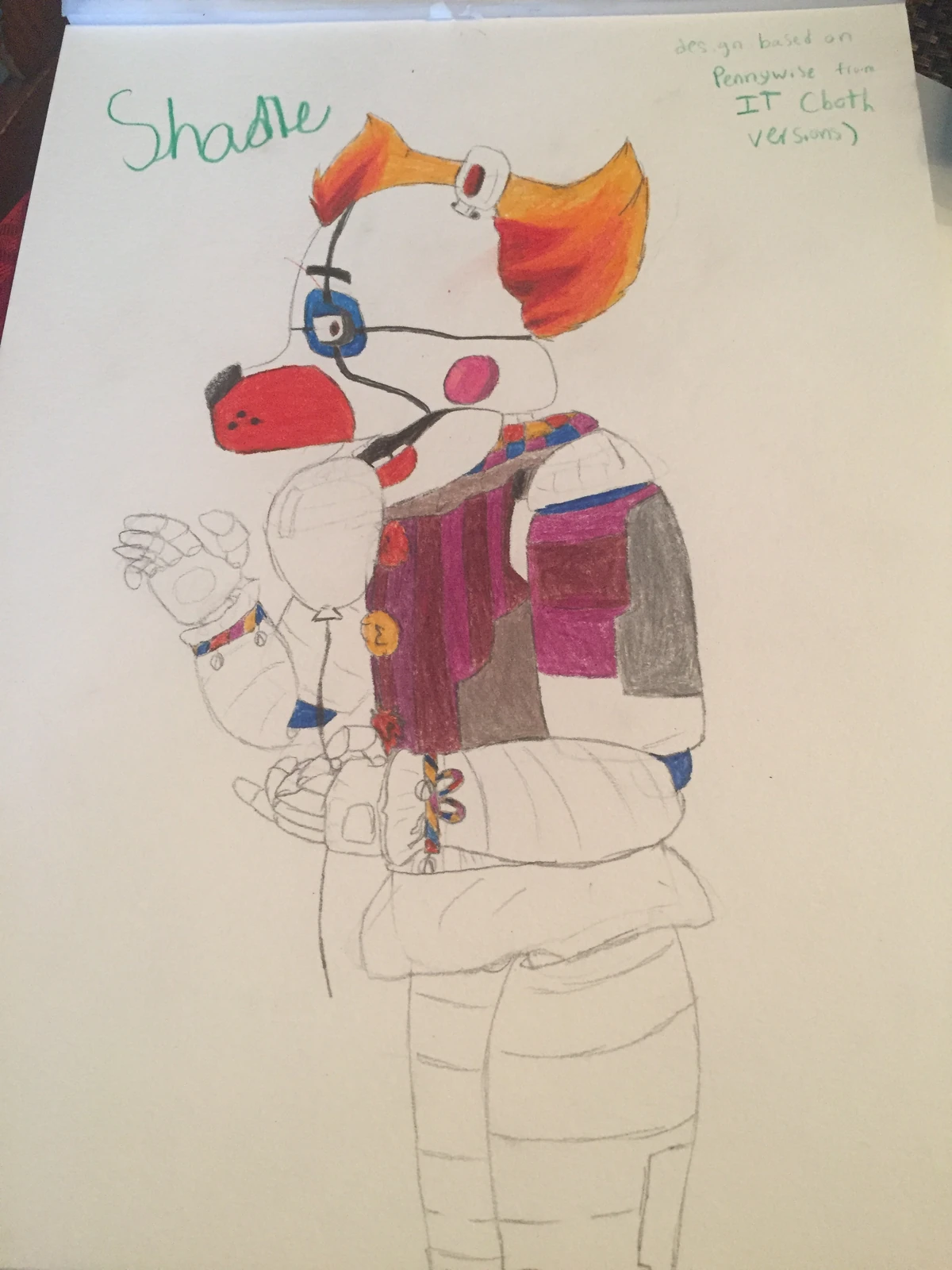 Shadle the Funtime Bear | Five Nights At Freddys Roleplay Wiki | Fandom