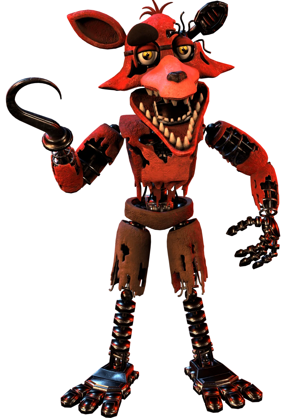 Withered Foxy (Virtual Experience) | FNaF The Story Wiki | Fandom