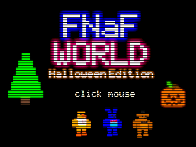 FNaF World: Halloween Edition | FNAF World Wikia | Fandom