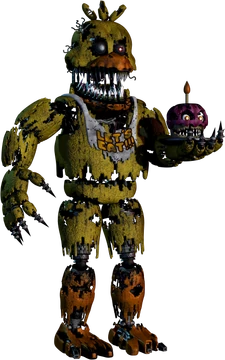 fnaf 4 chicas cupcake coloring pages