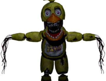 how to draw nightmare chica full body