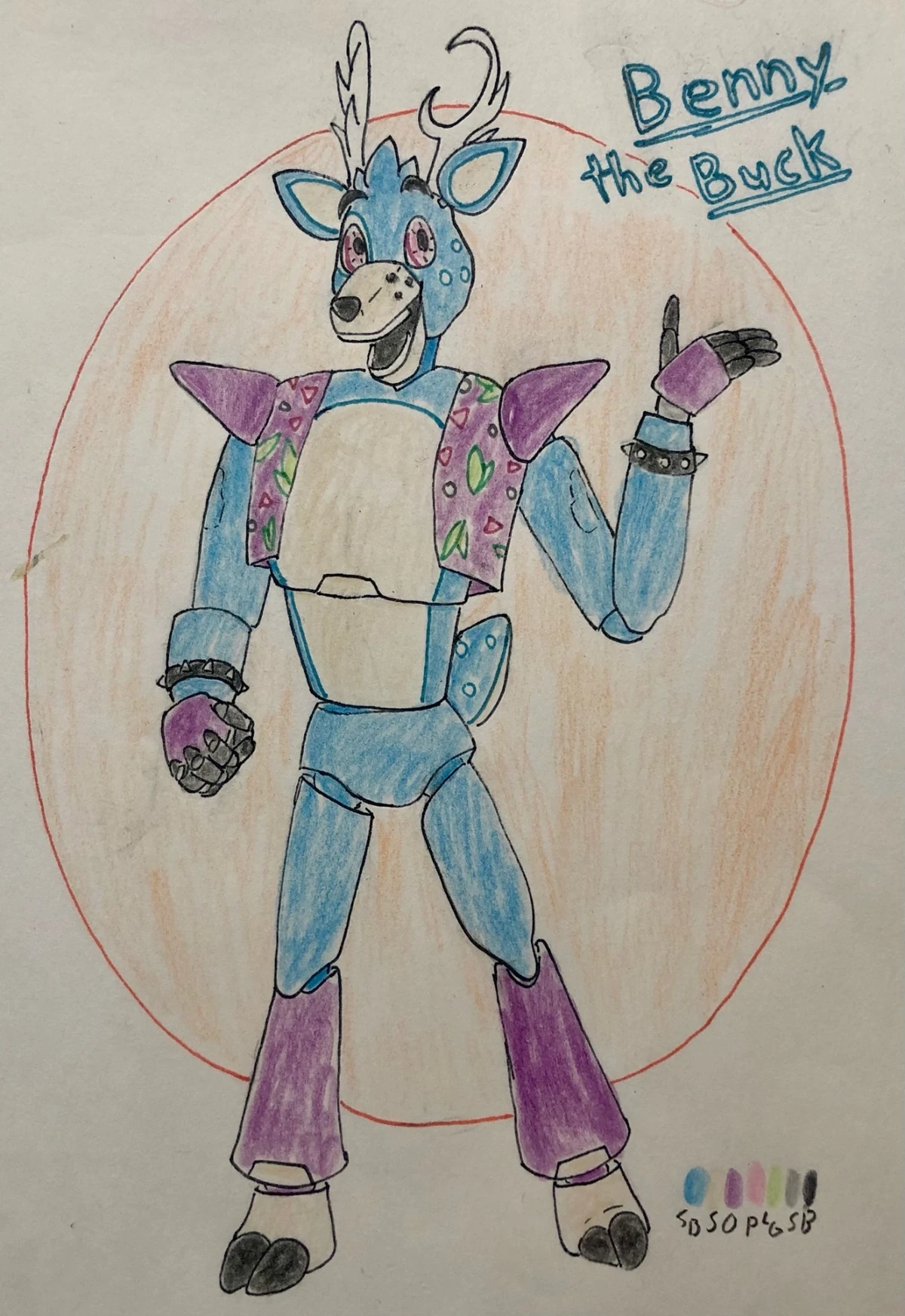 Glamrock Benny | FNAF~OC Wiki | Fandom