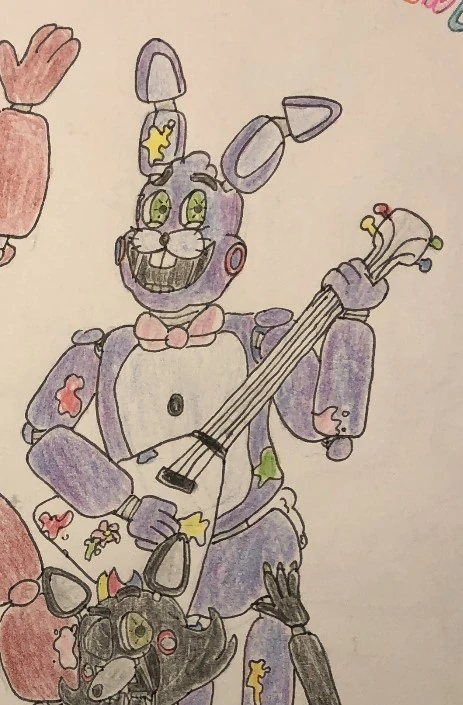 Art-Tastic Bonnie | FNAF~OC Wiki | Fandom