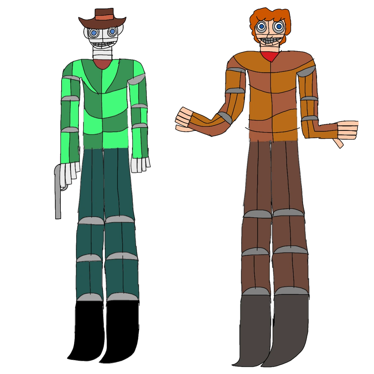 Dandy and Rowey | FNAF~OC Wiki | Fandom