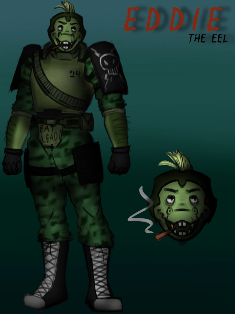 Eddie the Eel | FNAF~OC Wiki | Fandom