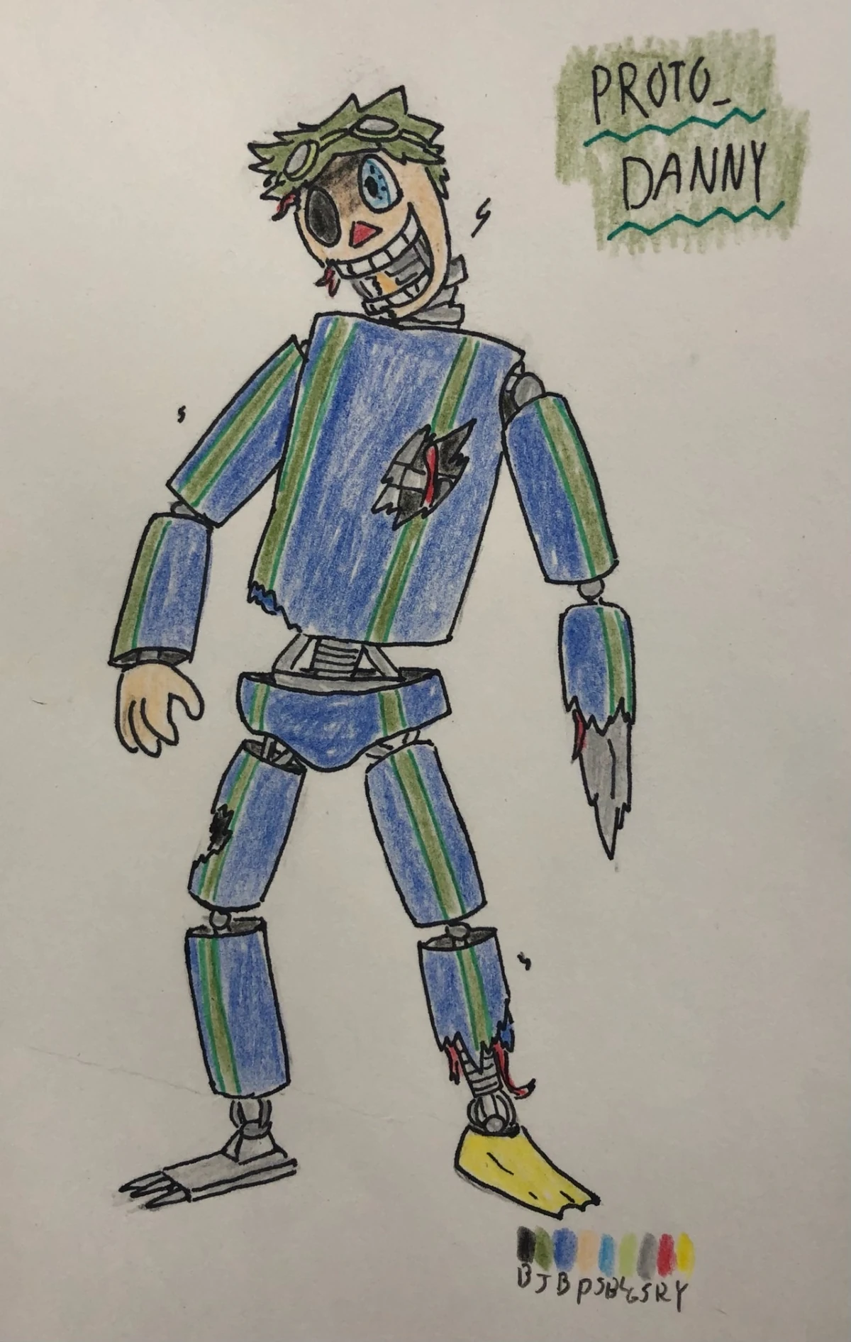 PROTO DANNY | FNAF~OC Wiki | Fandom