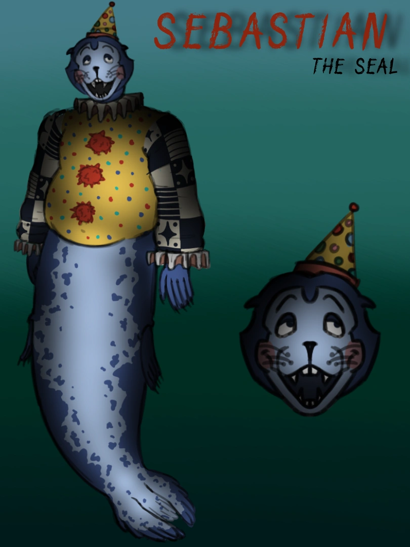 Sebastian The Seal Fnaf Oc Wiki Fandom