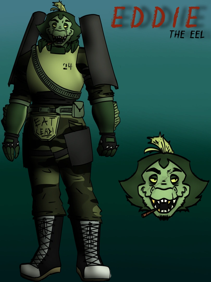 Eddie the Eel | FNAF~OC Wiki | Fandom