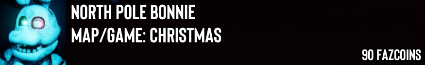 North Pole Bonnie | FNaFSimulator Wiki | Fandom