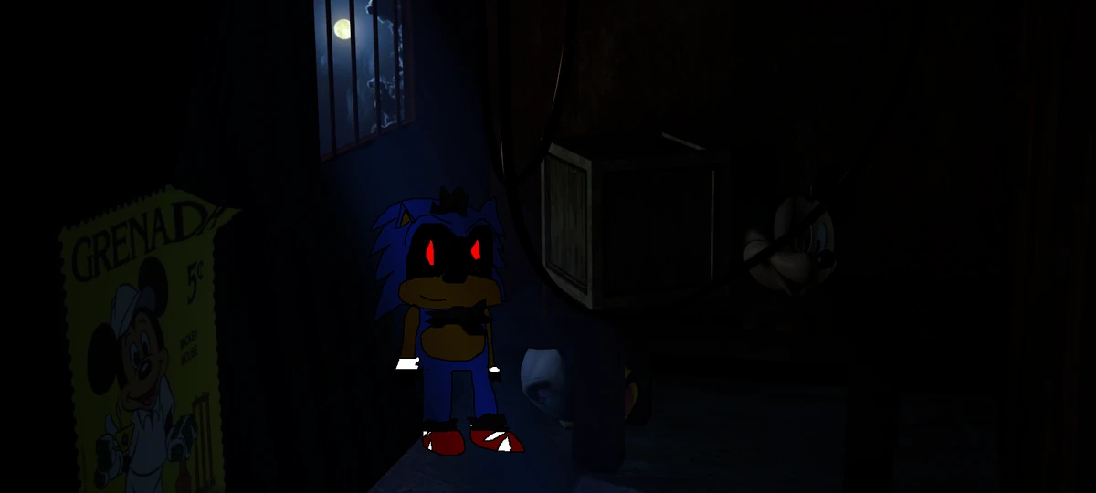 Nightmare Sonic | FNAS Maniac Mania Wiki | Fandom