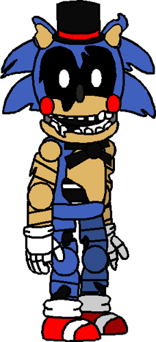 Toy lock sonic | FNAS Nightmare Revived Wiki | Fandom