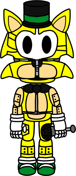 Funtime Golden Sonic | FNAS Nightmare Revived Wiki | Fandom