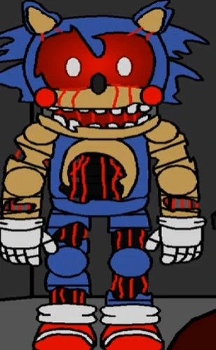 Hybrid Toy Lock Sonic | FNAS Nightmare Revived Wiki | Fandom