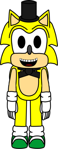 Golden sonic v2.0 | FNAS Nightmare Revived Wiki | Fandom