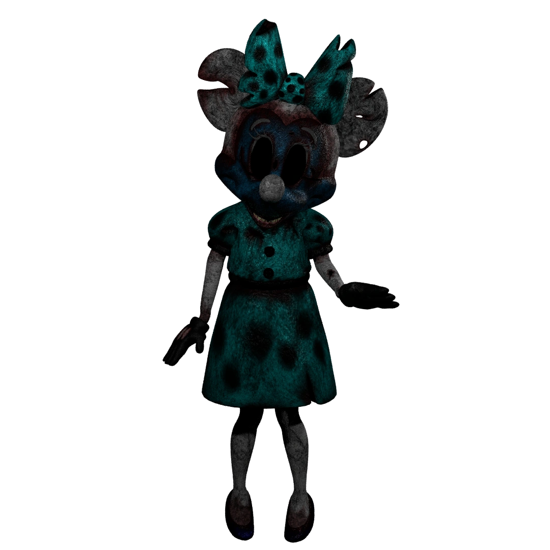 Neglected Photo-Negative Minnie | Five Nights at Treasure Island: Lost ...