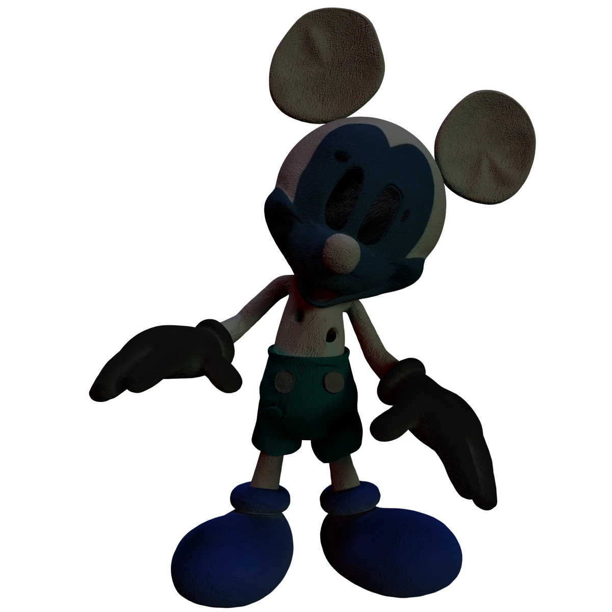 Neglected Photo-Negative Mickey | Five Nights at Treasure Island: Lost Hope Remastered Wiki | Fandom