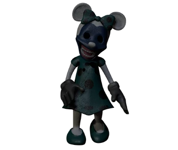 Neglected Photo-Negative Minnie | Five Nights at Treasure Island: Lost ...