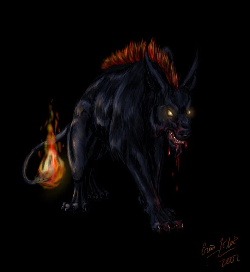 Hellhound Wallpaper