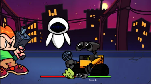 Wall-e and Ava over Keith and Lucy | Fnf remix mods Wiki | Fandom