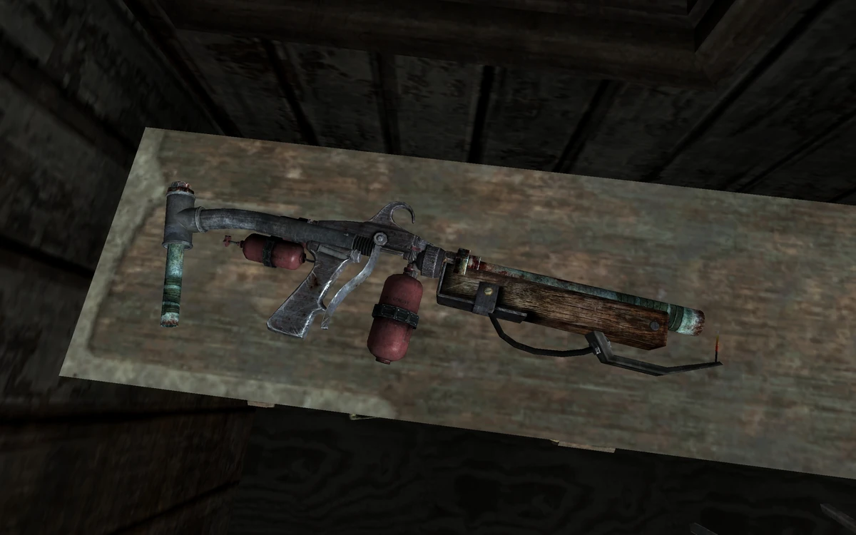 Makeshift Flamethrower | Fallout: Dust Wikia | Fandom