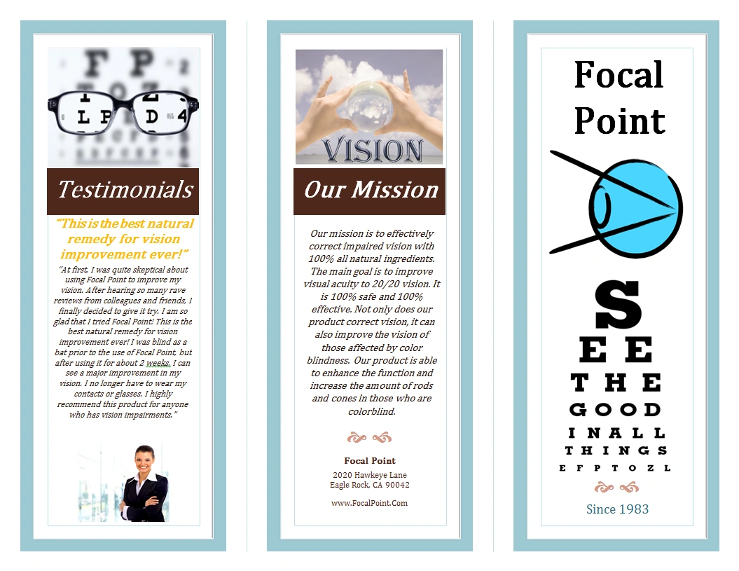 Brochure | Focal Point Wiki | Fandom