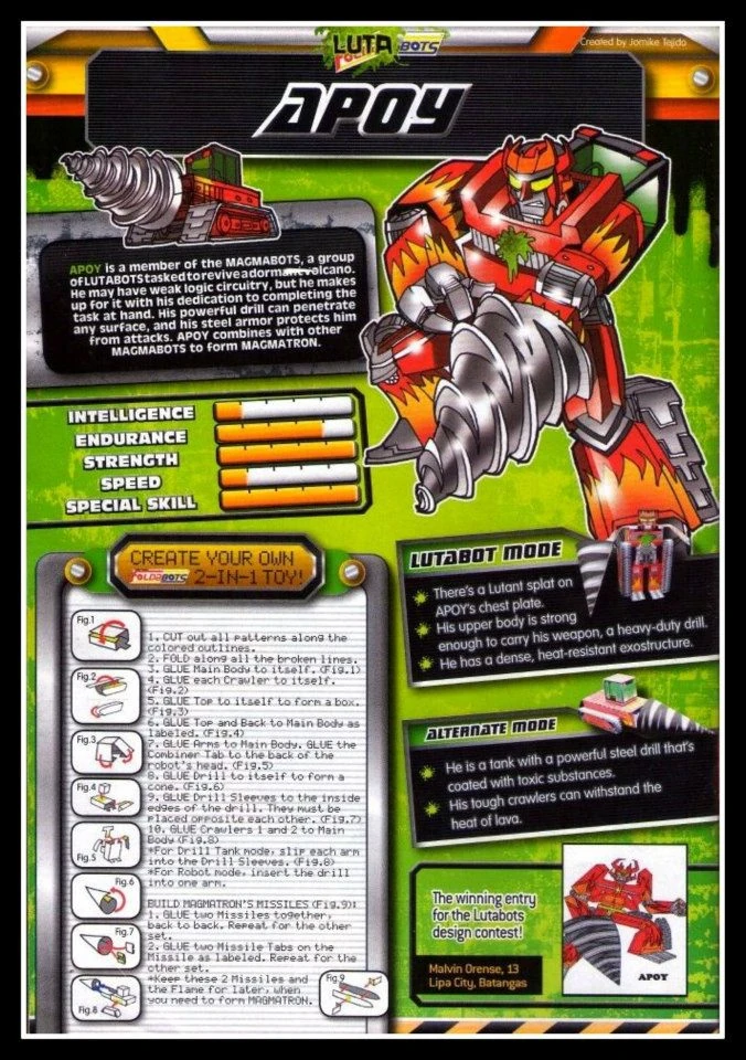 Magmabots | Foldapedia | Fandom