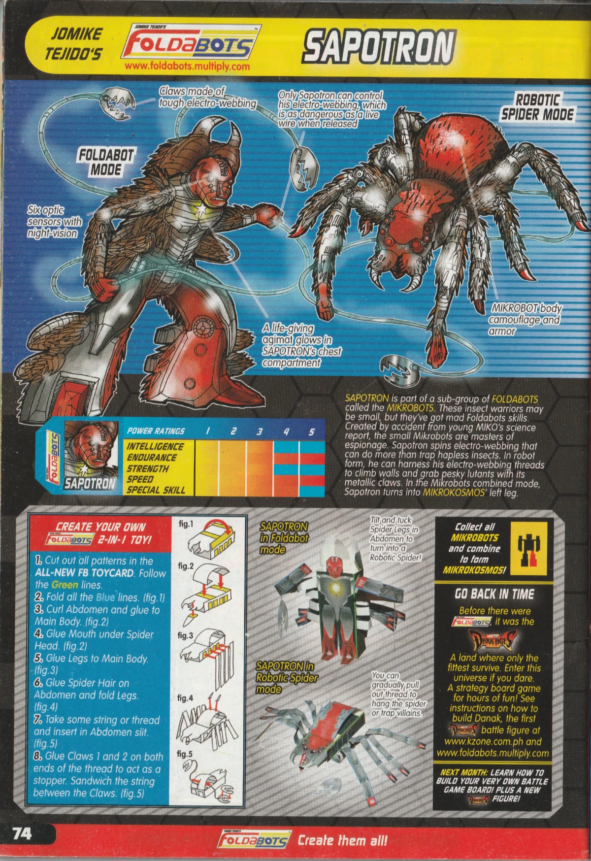 Sapotron | Foldabots Wiki | Fandom