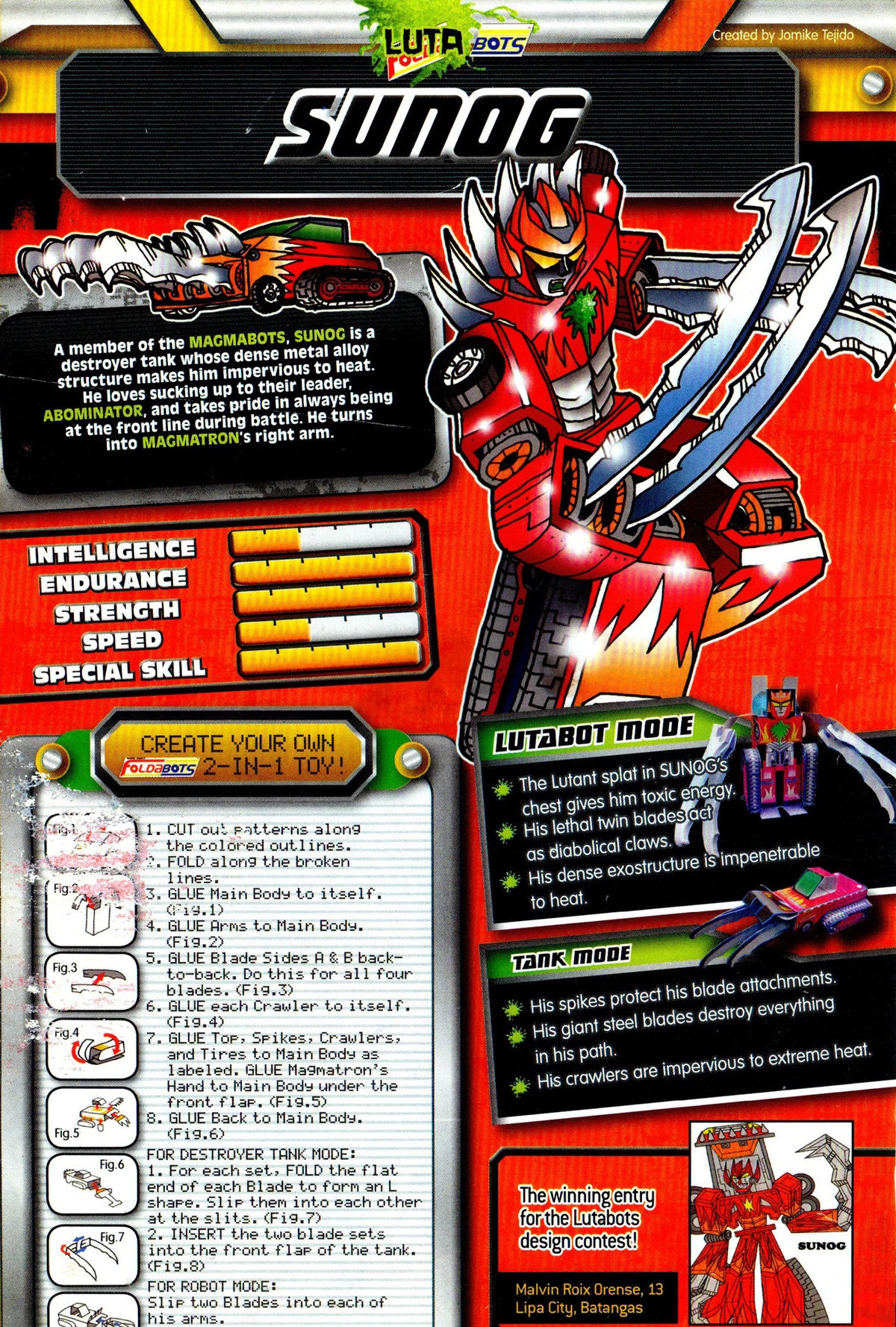 Sunog | Foldabots Wiki | Fandom