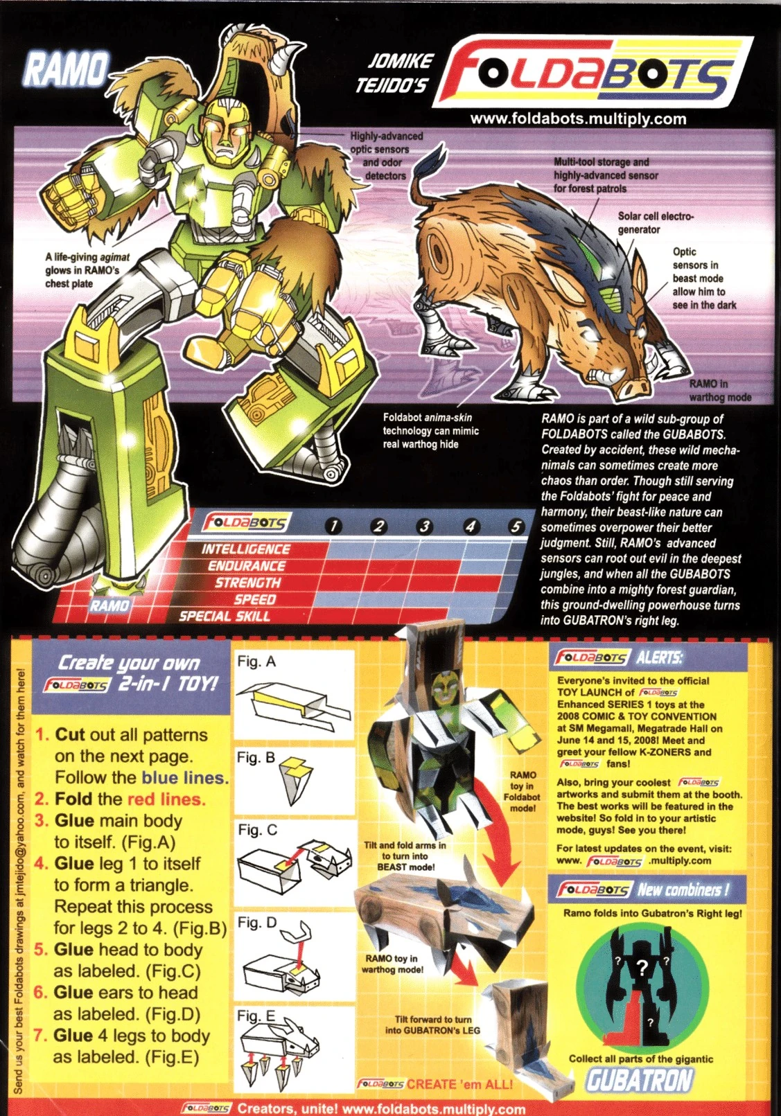 Ramo/Ramo (2008) | Foldabots Wiki | Fandom