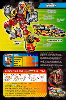 Kidlat | Foldabots Wiki | Fandom