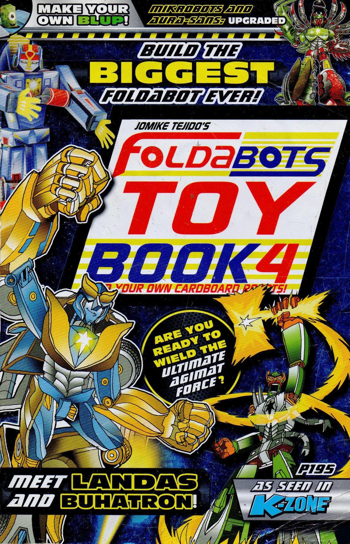 Foldabots Toy Book: Volume 4 | Foldabots Wiki | Fandom