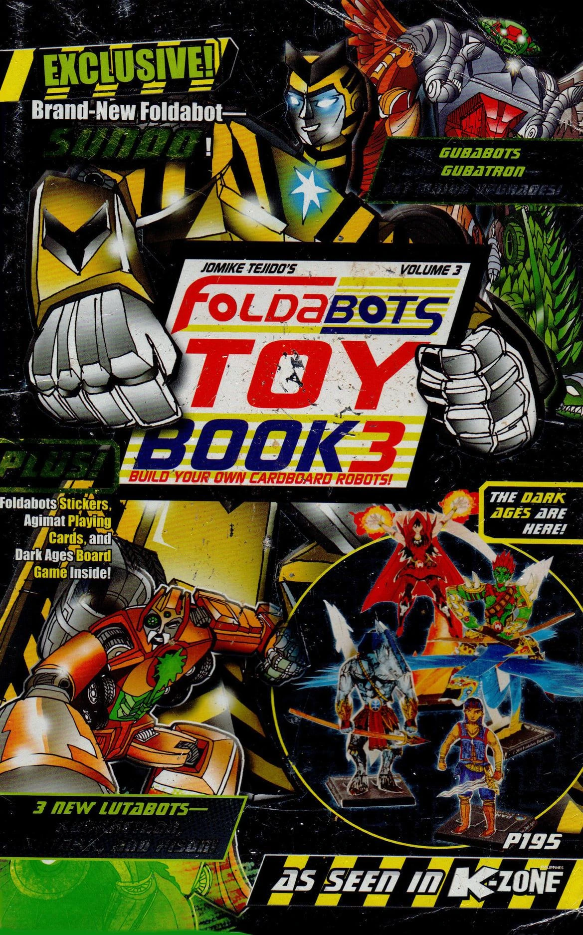 Foldabots Toy Book: Volume 3 | Foldabots Wiki | Fandom