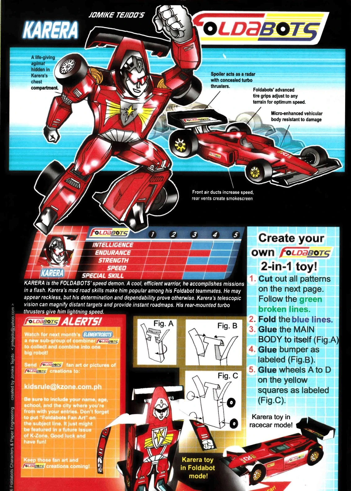 Karera | Foldabots Wiki | Fandom